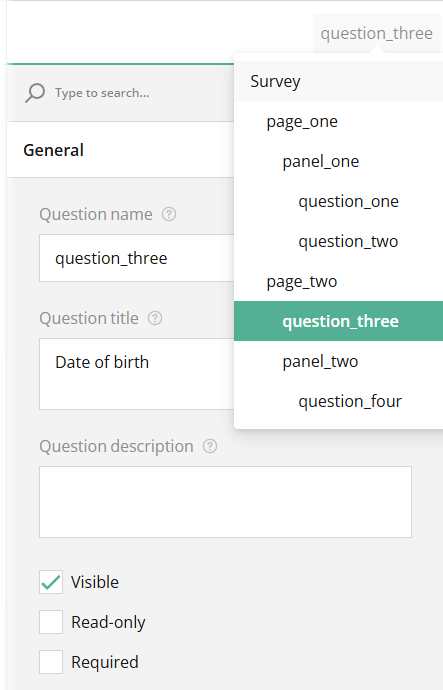 Survey Creator - SurveyJS