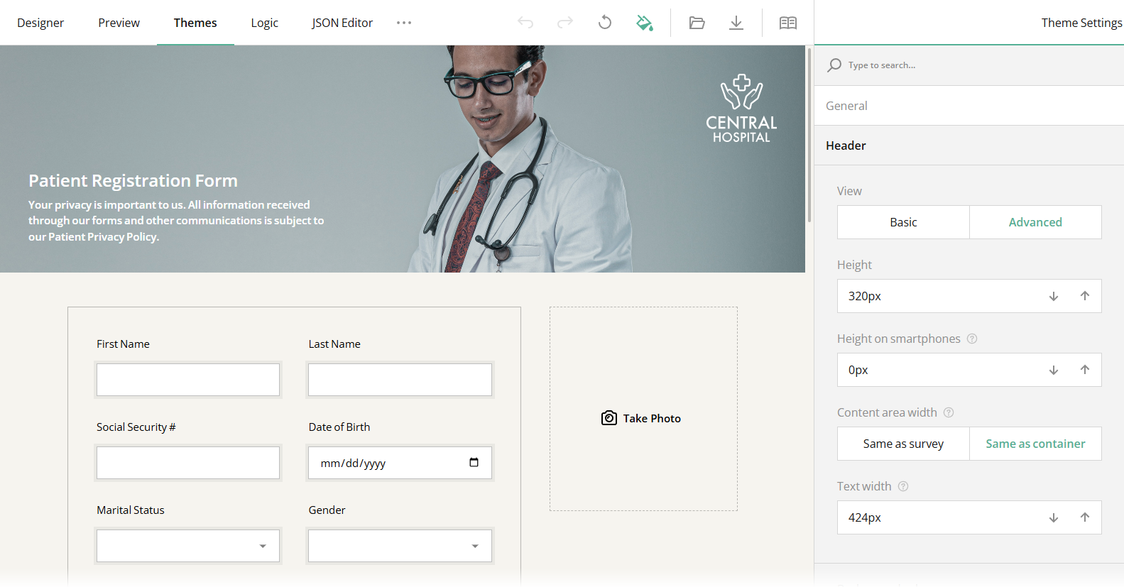 Survey Creator - SurveyJS