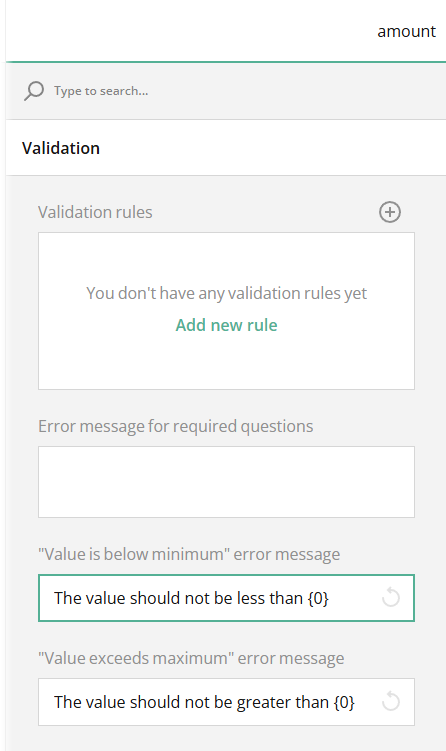 How to Customize Validation Messages in a Survey or Form