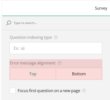 How to Customize Validation Messages in a Survey or Form