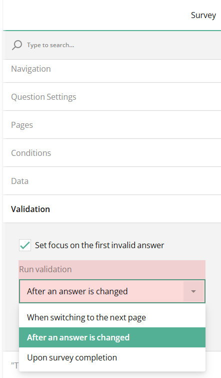 How to Customize Validation Messages in a Survey or Form